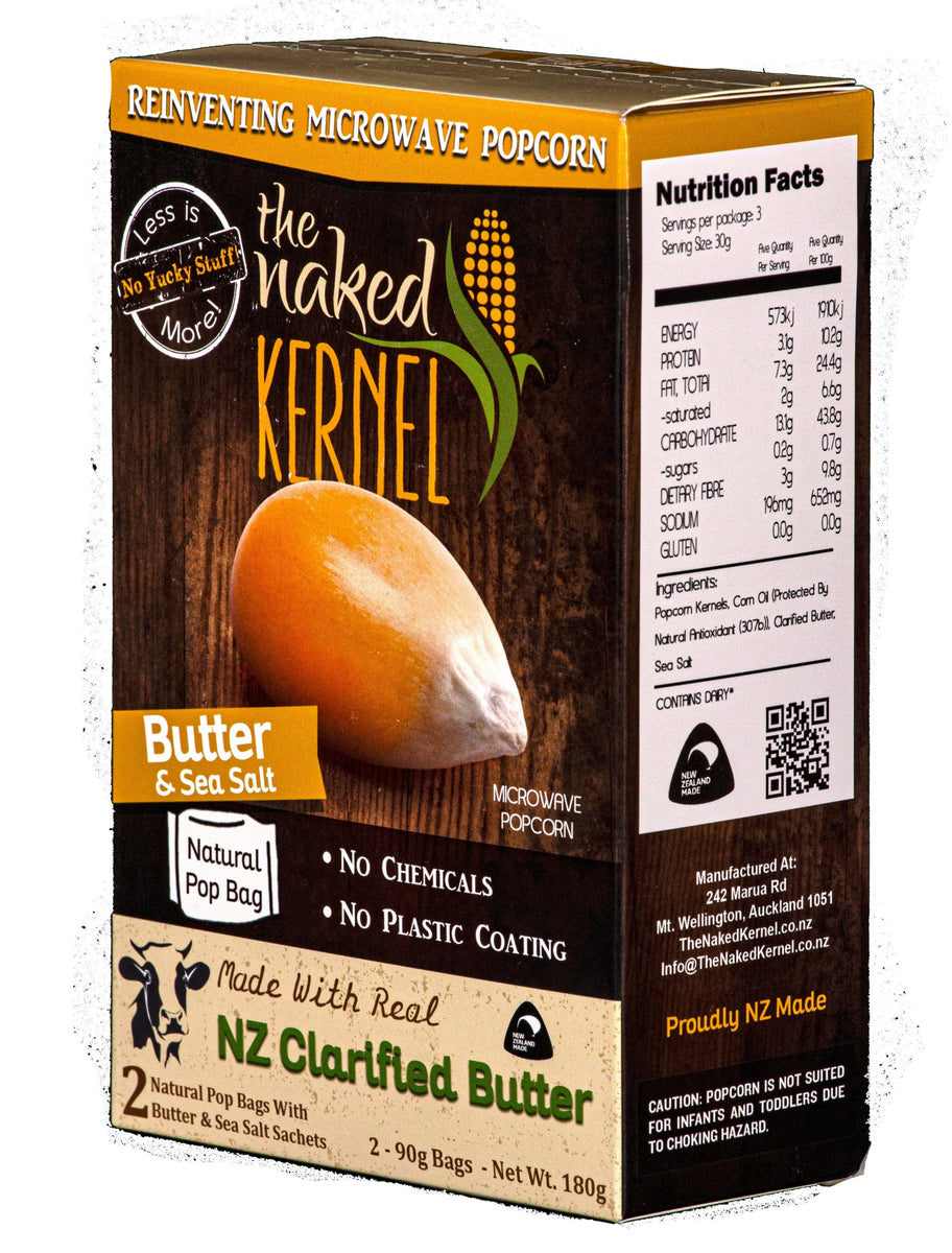 [Bulk Buy] Microwave Popcorn Butter Sea Salt 24 / 2pk – New Zealand ...